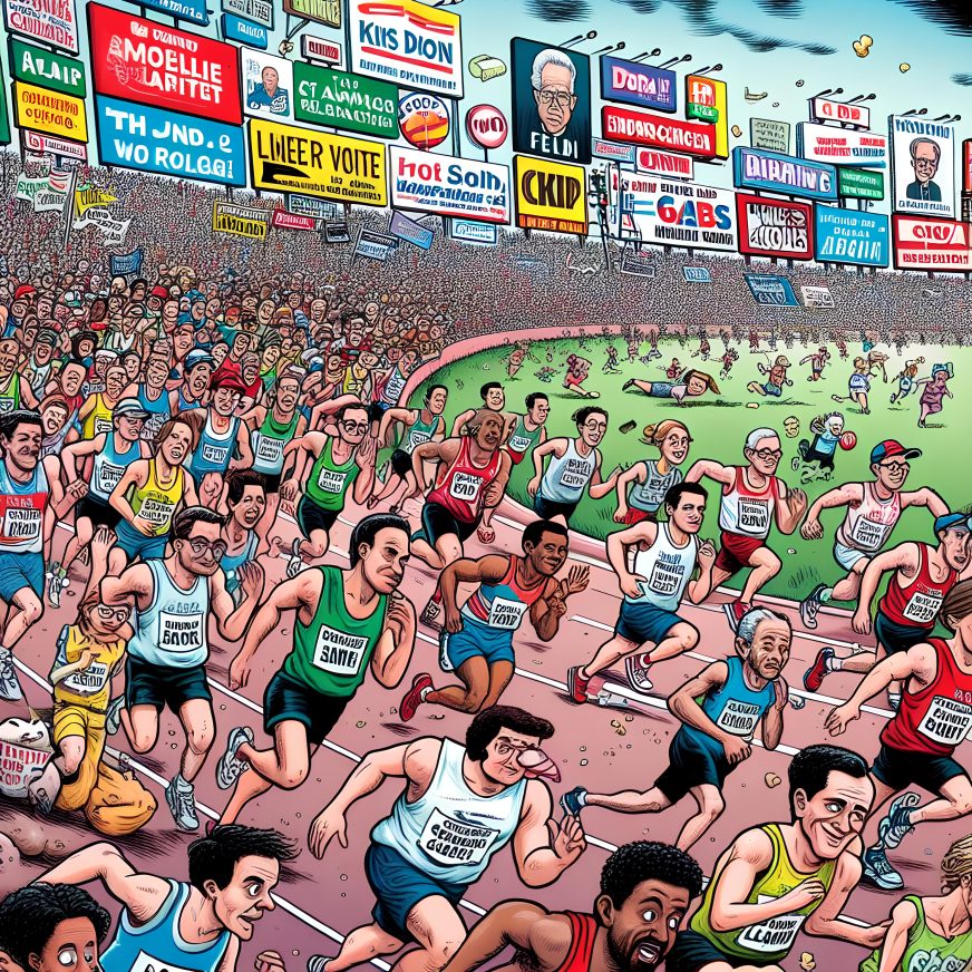 The Animated Democracy: A Colorful Glimpse into the 2024 Presidential ...