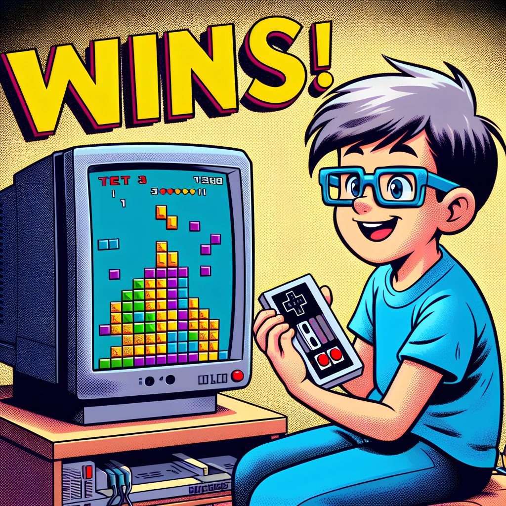 The Joy of Tetris: How One Player Achieved a Remarkable Score – A.I. Images